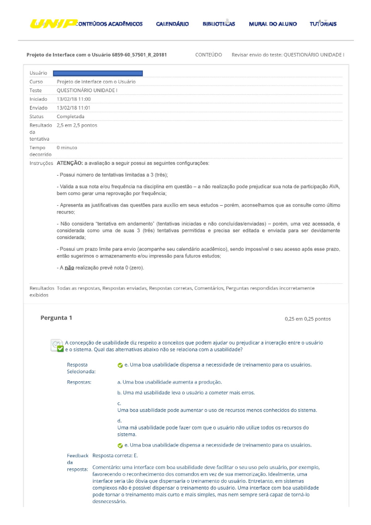 Pdfcoffee - interface do usuario - Pergunta 2 0,25 em 0,25 pontos Como é possível medir - Studocu