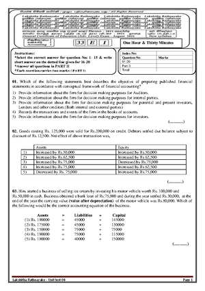 CIMA BA4 - REV - rev - CIMA BA Fundamentals of Ethics, Corporate ...