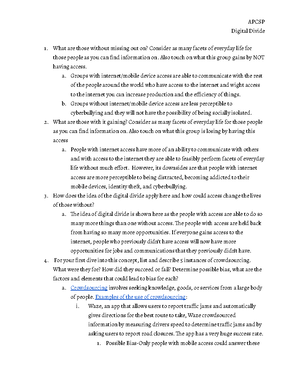 Important Vocab for APCSP exam - AP CSP Vocab APCSP Pseudcode ...