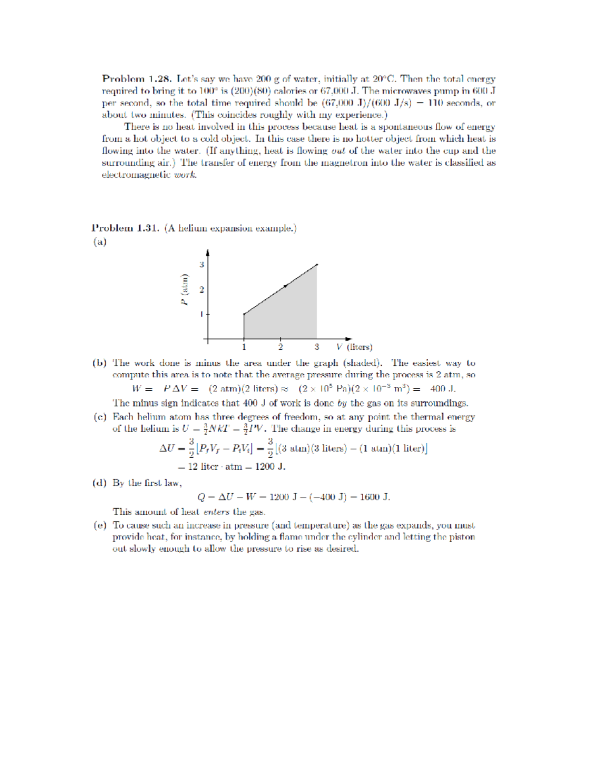 Hw2 solutions - hw2 fortyu - Problem 1. say we have 200 g of water, initially at Then the total ...