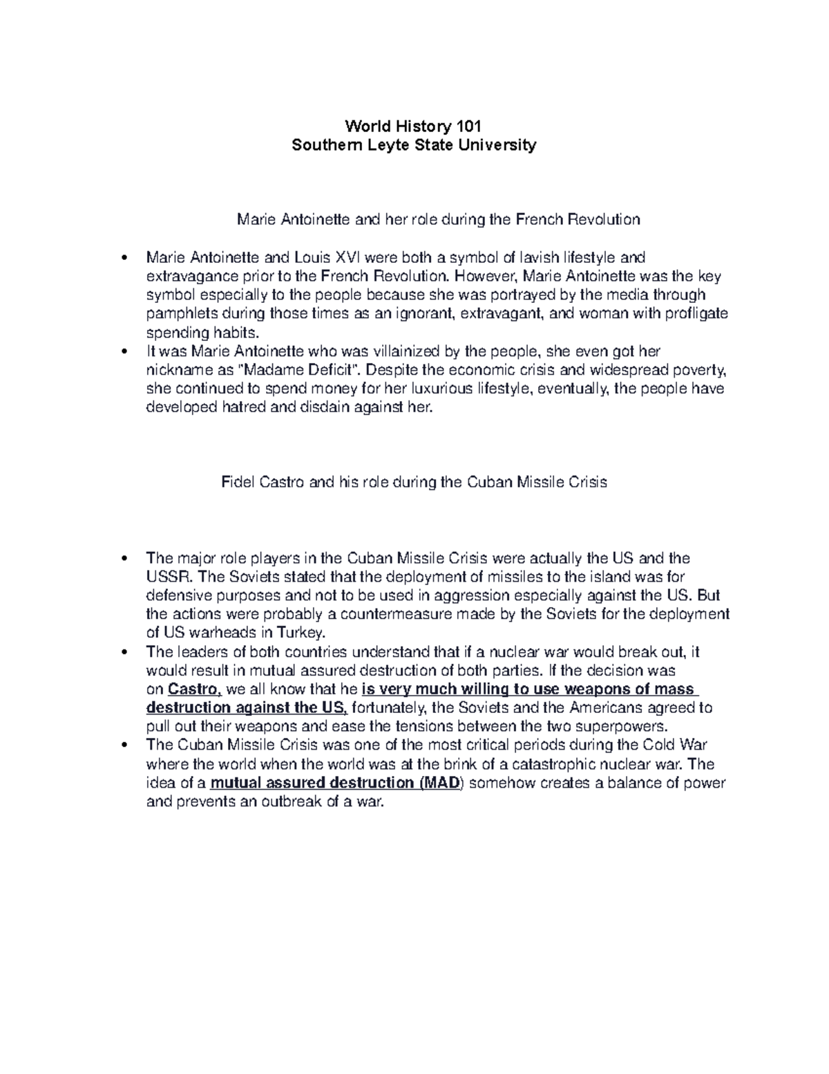 Marie Antoinette and her role during the French Revolution - World ...