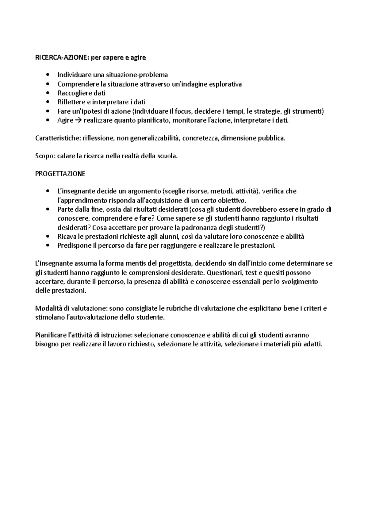 Ricerca- Azione Nella Scuola - RICERCA-AZIONE: per sapere e agire ...