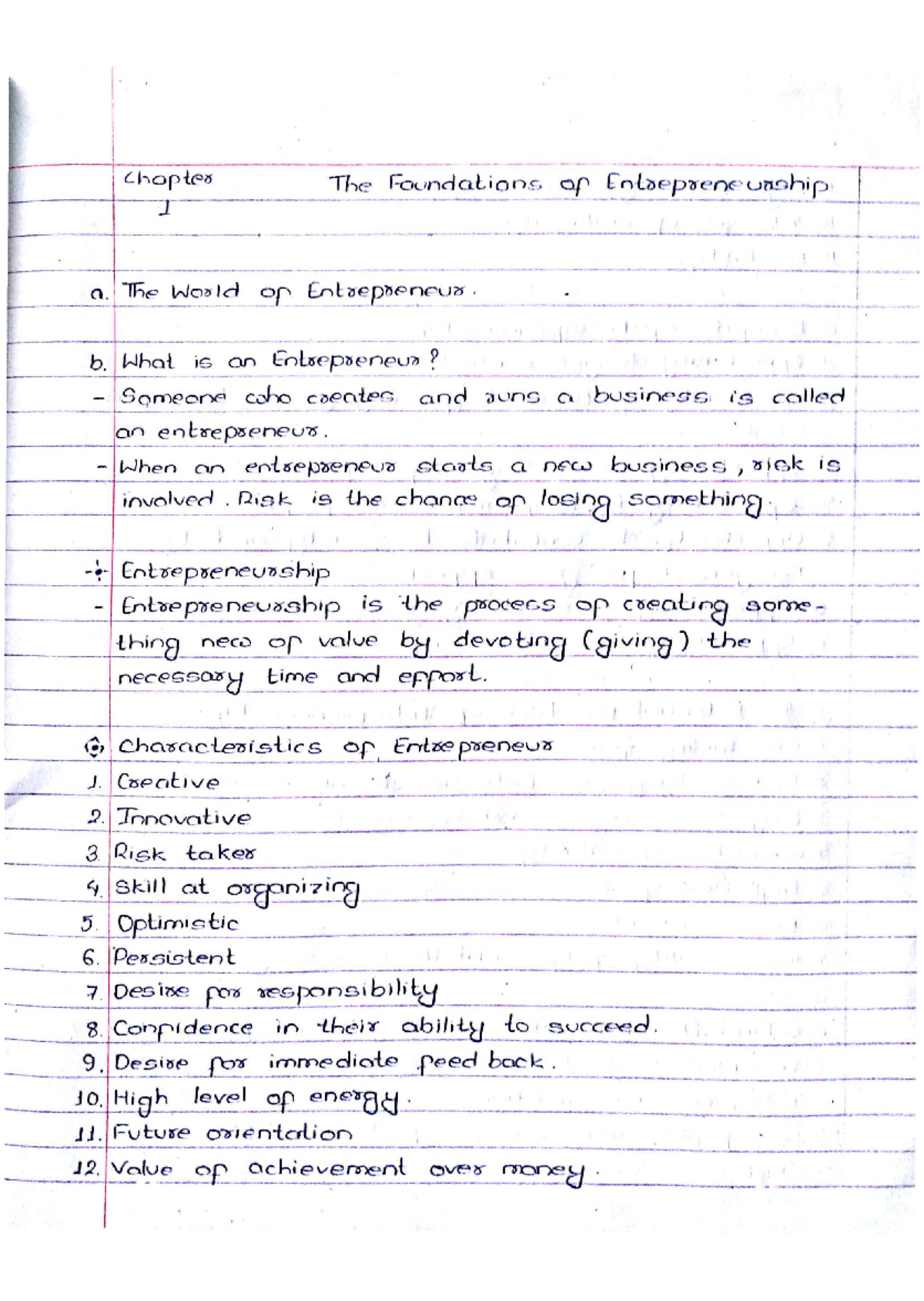 Entrepreneurship - I· a.:...-+ - , - ~ - ' I ...