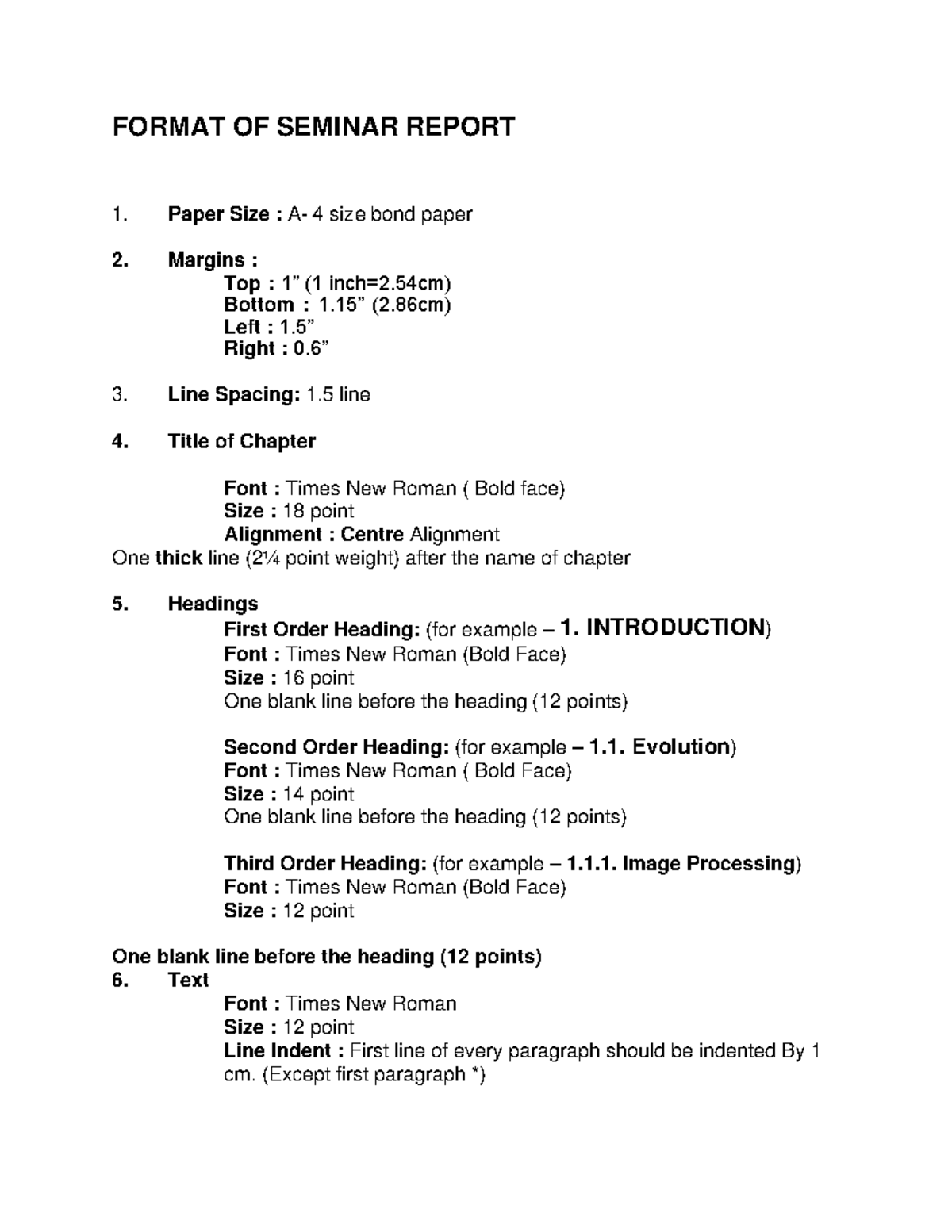 Socse-Seminar Report-format - FORMAT OF SEMINAR REPORT ####### 1. Paper ...
