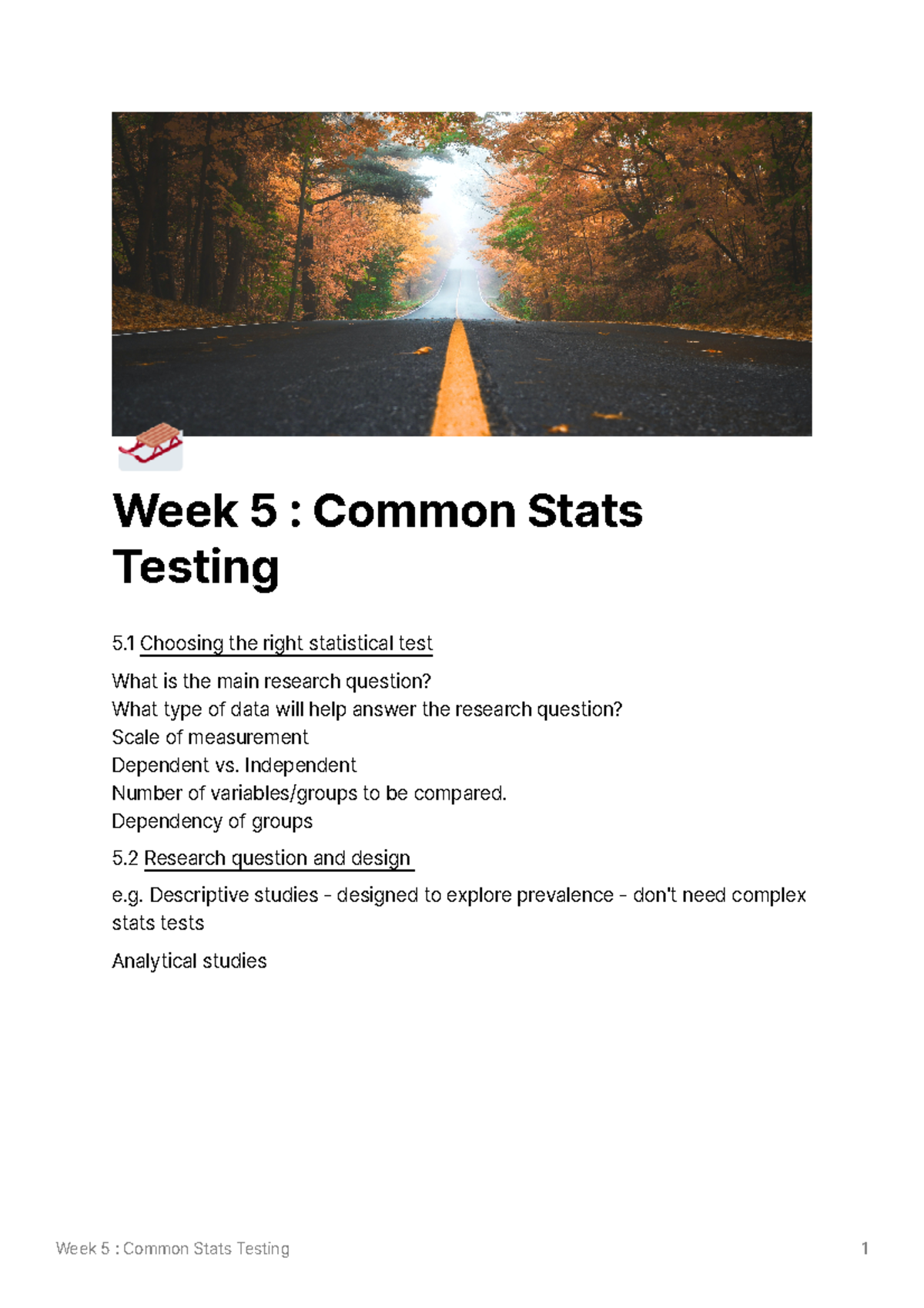Week 5 Common Stats Testing - 🛷 Week 5 : Common Stats Testing 5 ...