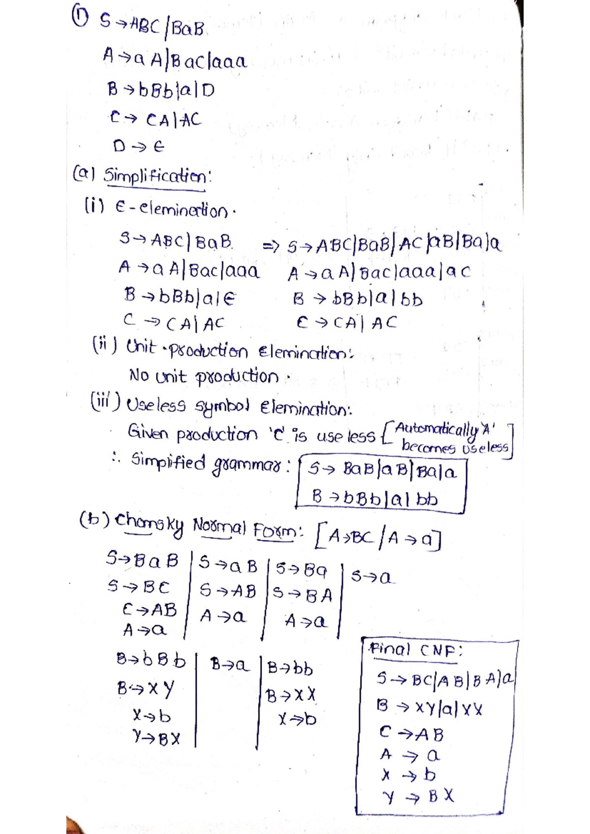 TOC Module Answers - Computational System Biology - Studocu