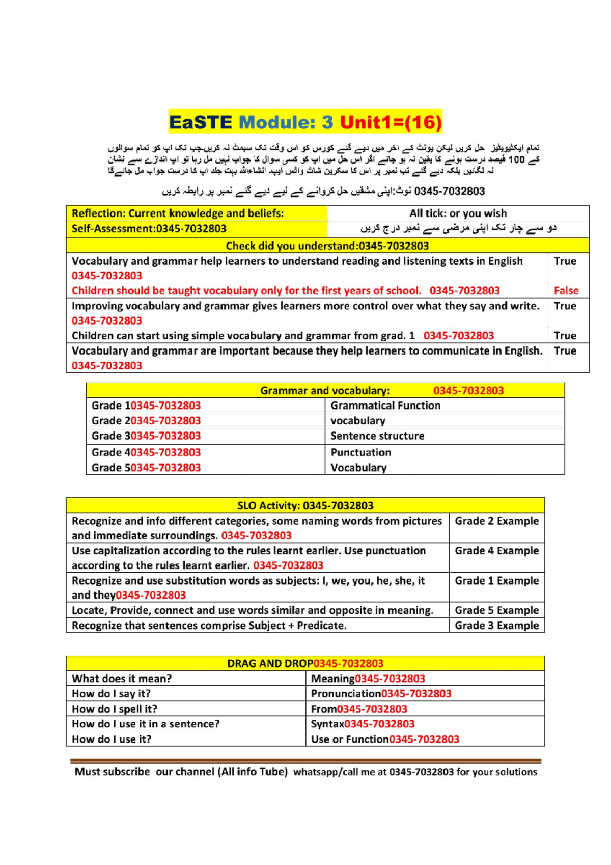 Ea STE Module 3 Complete by All Info Tube - peace and conflict studies ...