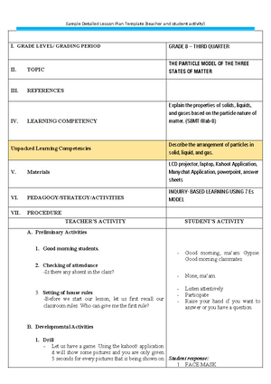 ESP WEEK5 - ACCOMPLISHMENT REPORT - Republic of the Philippines ...