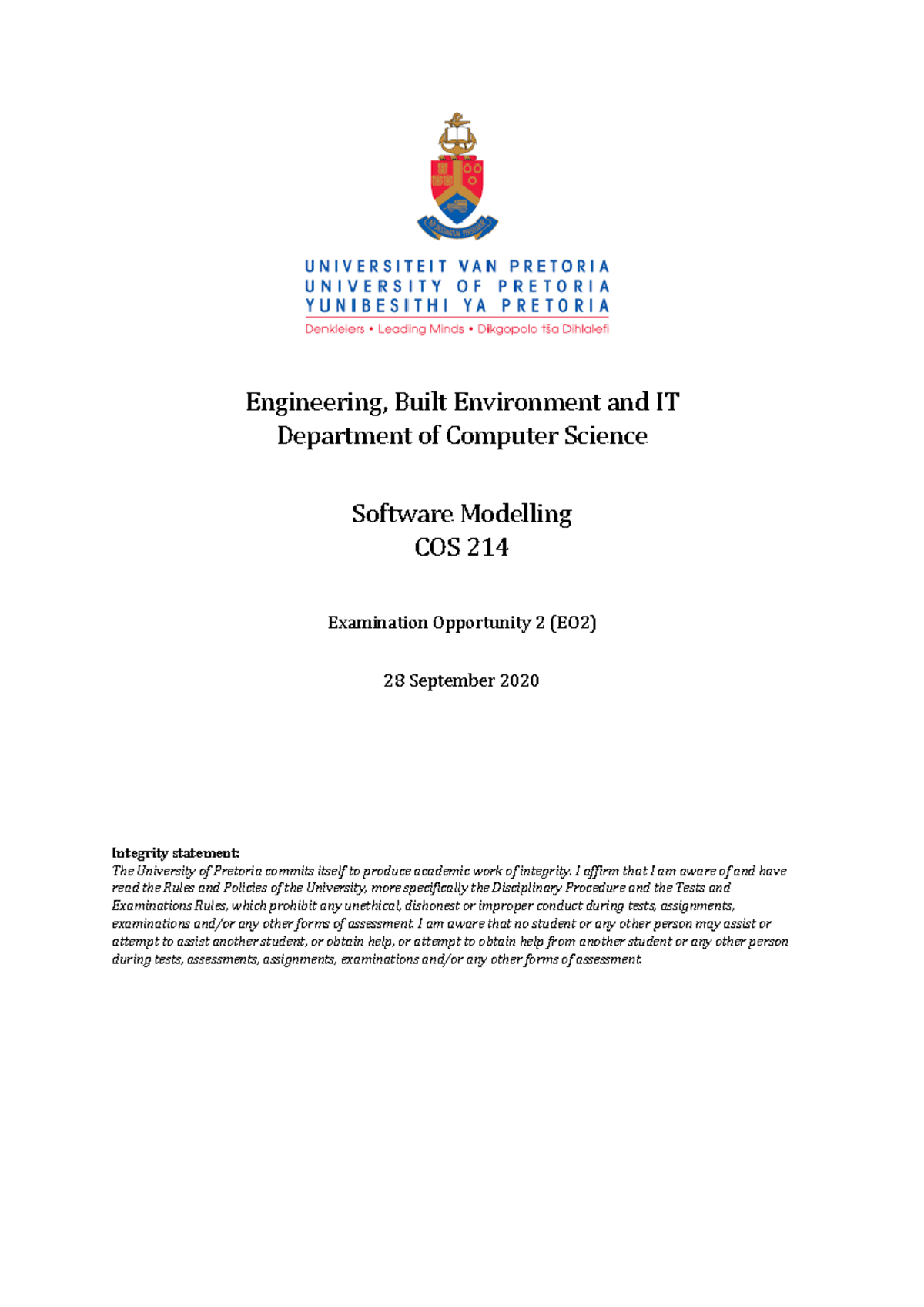 U190000000 EO2_ - Engineering, Built Environment and IT Department of ...