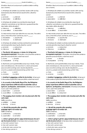 English-8 DLL Week-1-2 - GRADES 1 to 12 DAILY LESSON LOG School ...