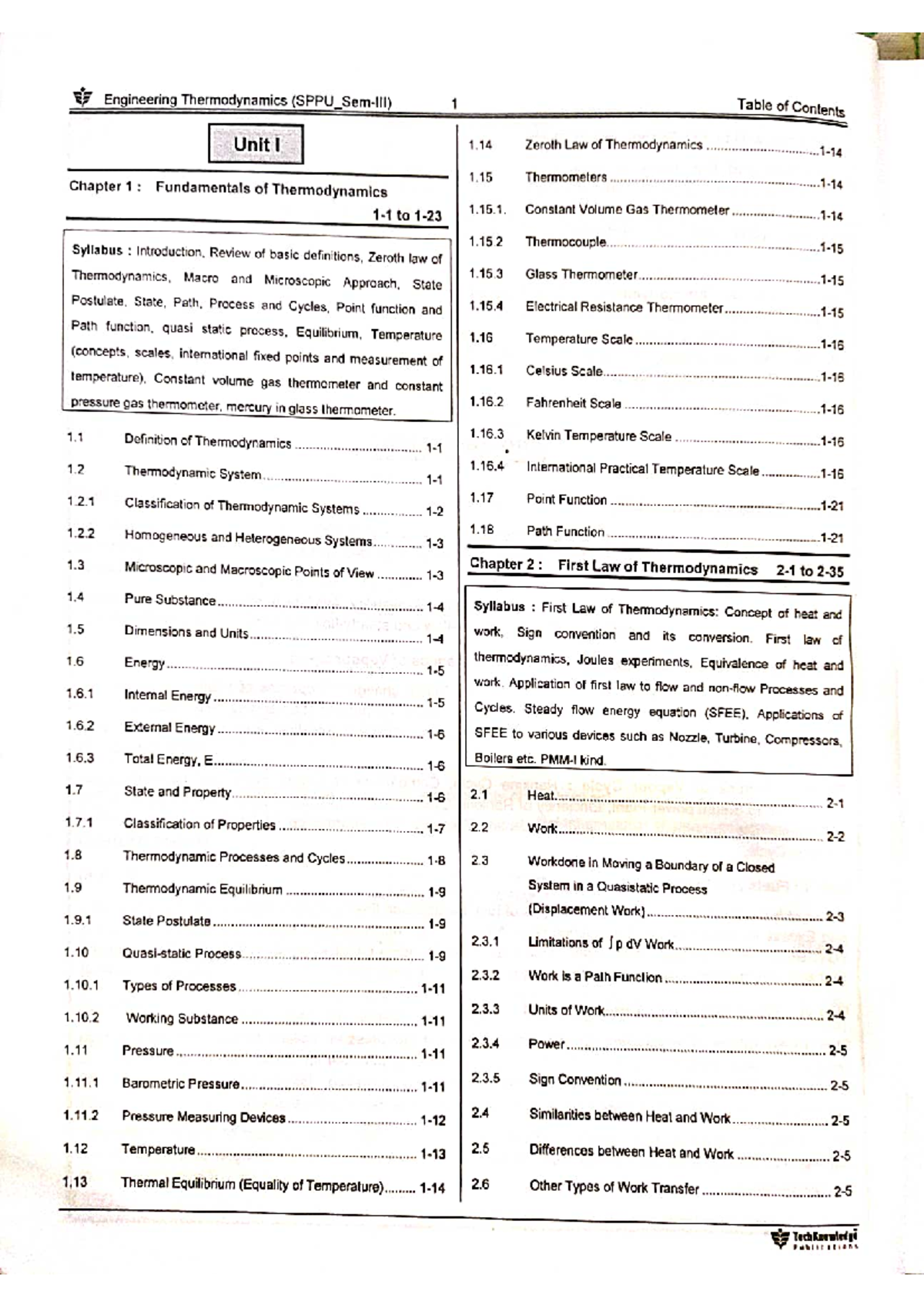 Engineering thermodynamics technoledge insem - Engineering ...