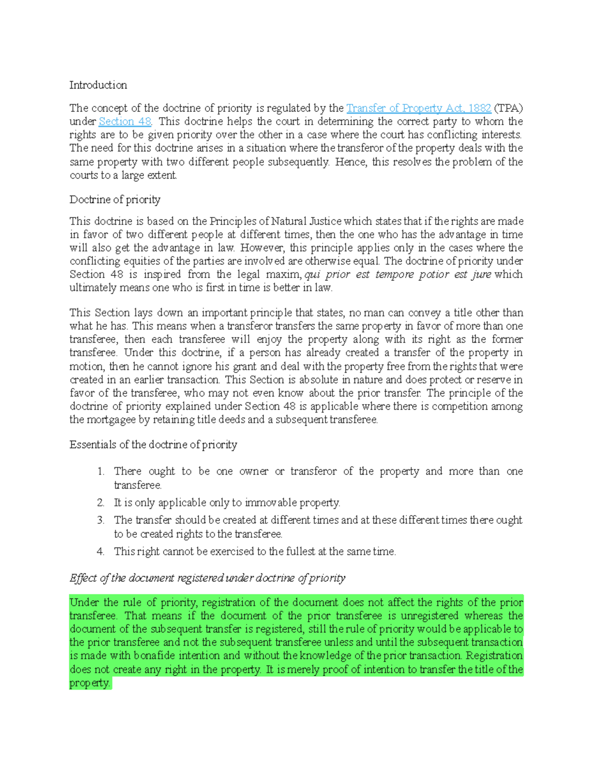 Priority 3-print - Property law - Introduction The concept of the ...