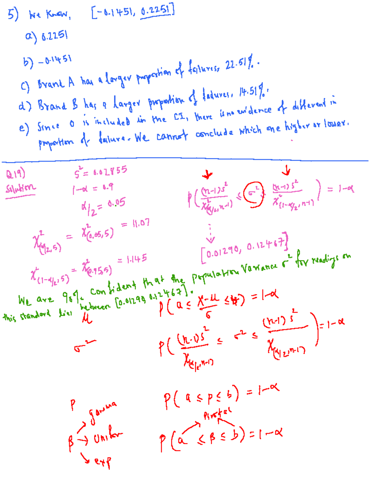 Tutorial 4 Q5 Q19 - Statistical Simulation for Financial Modelling ...
