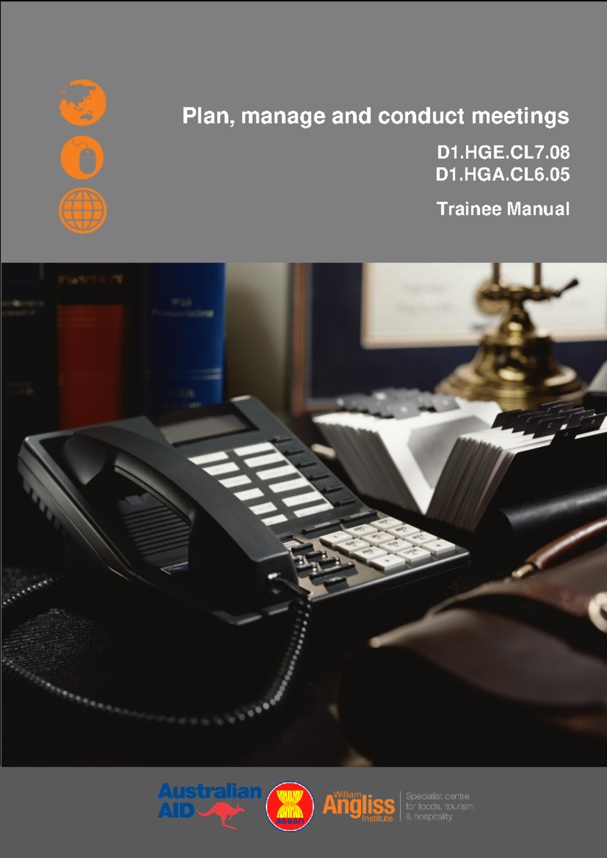 TM Plan manage conduct meetings 310812 - Plan, manage and conduct ...