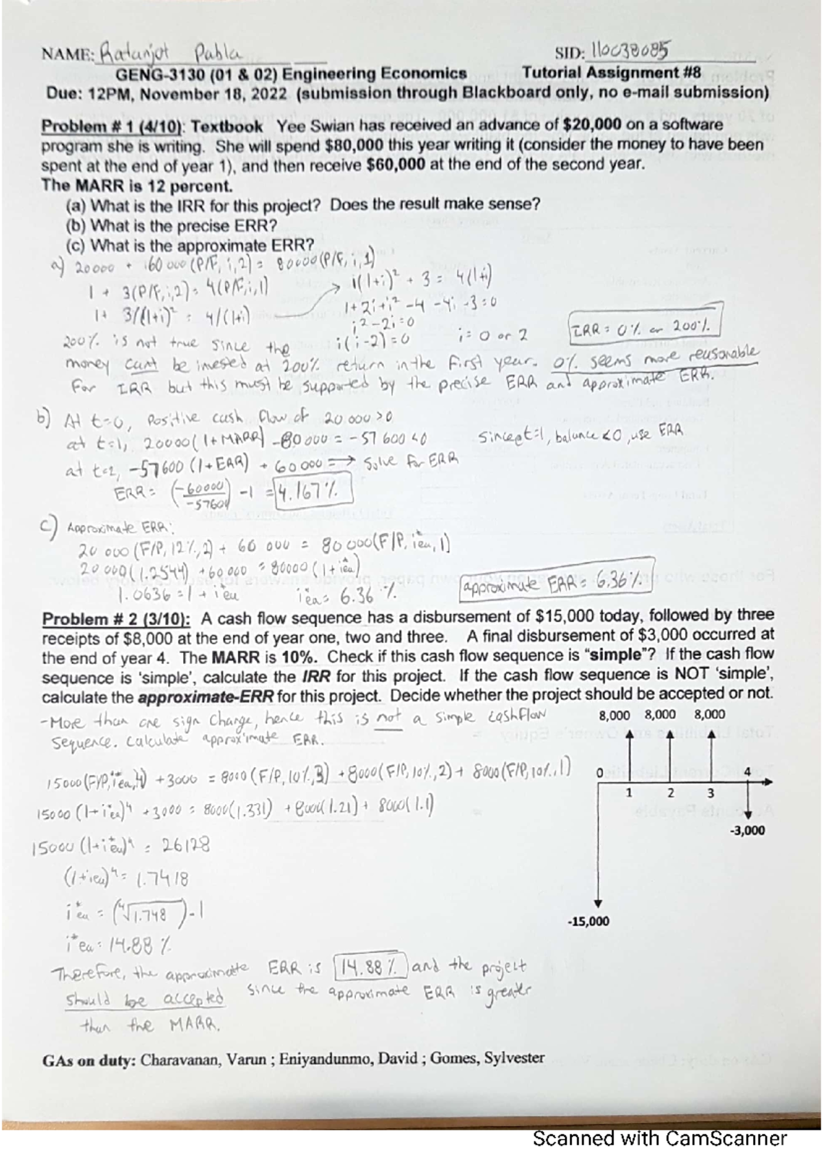 Tutorial Assignment 8 - 85 313 - Studocu