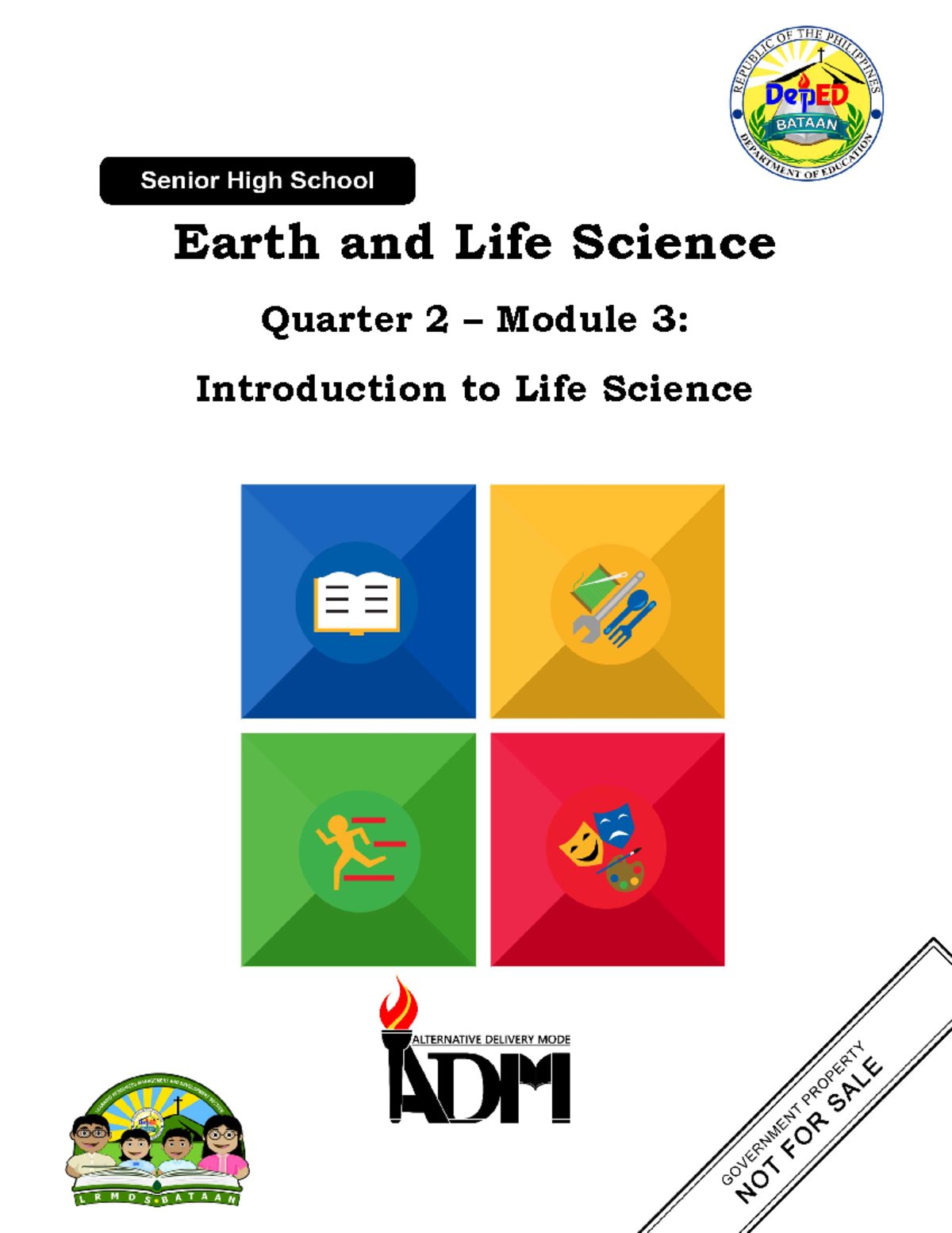 Els11 q2 mod3 Introduction-to-Life-Science - Earth and Life Science ...