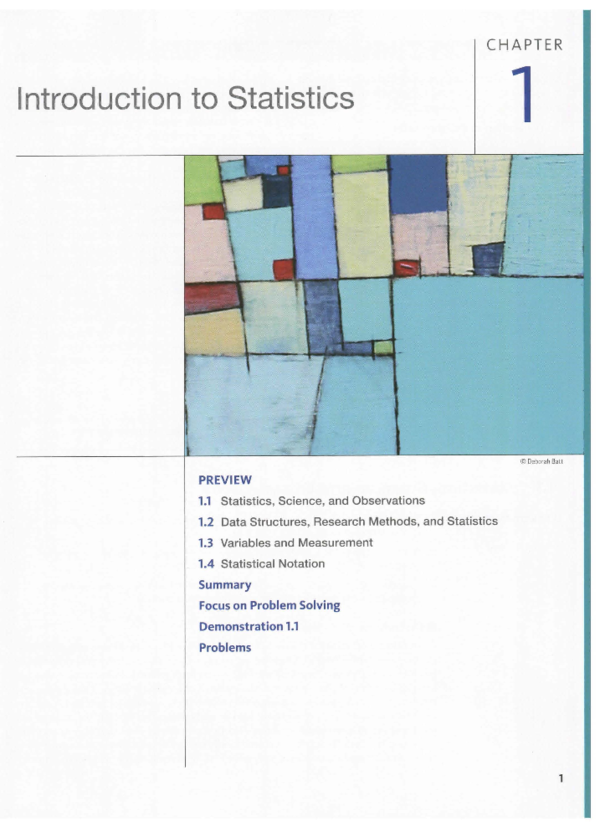 1-1462805341-01 Chapter 1 pp - CHAPTER Introduction to Statistics ...