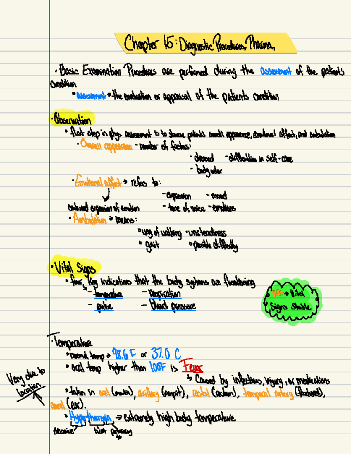Med Terminology CH 15 - Chapter 15 notes - Chapter 15 ...
