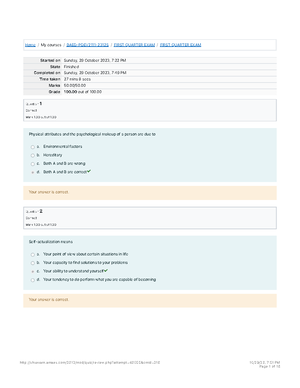 Report ON Learner'S Observed Value - Calculus-based Physics 1: - Studocu