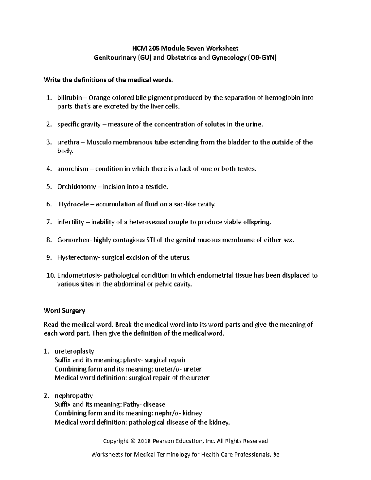 HCM 205 Module Seven Worksheet - HCM 205 Module Seven Worksheet ...