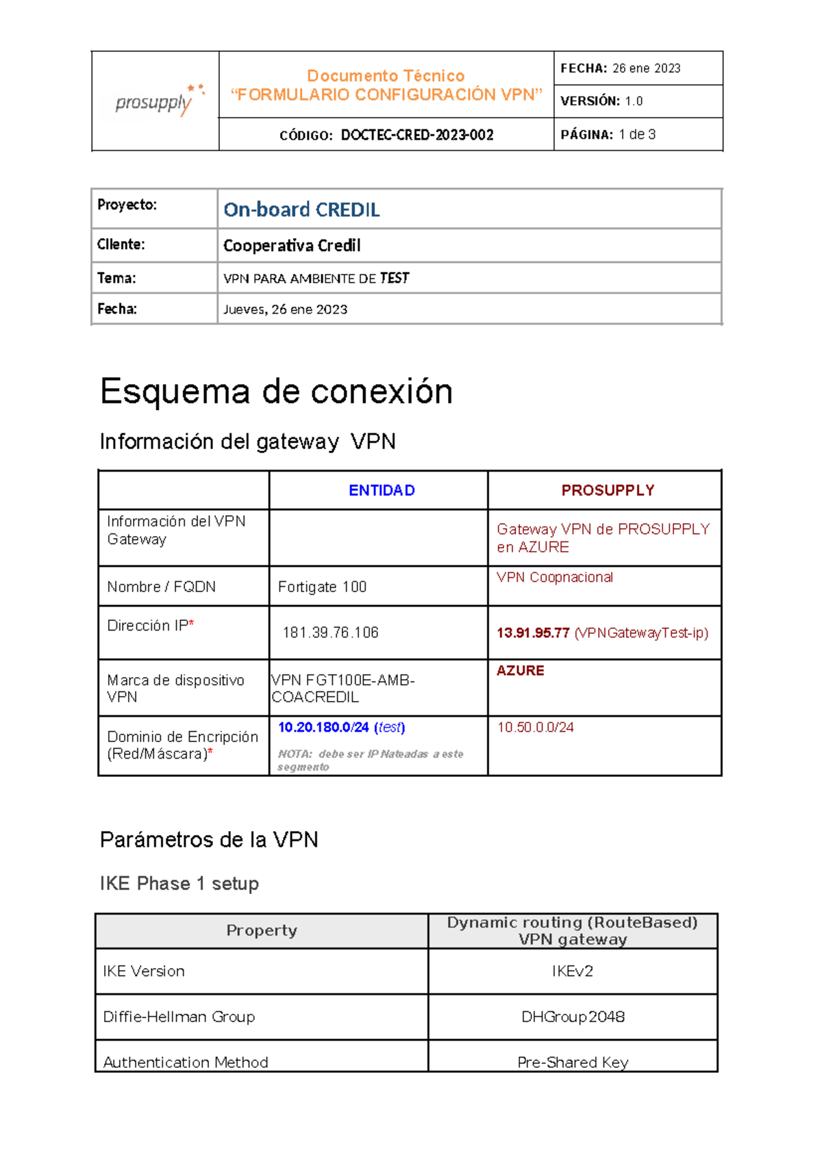 Doc Tec CRED-2023-002 (VPN test) 1 - Documento Técnico “FORMULARIO ...