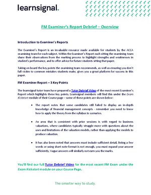 ACCA-FM-S20-Notes-Open Tuition - OpenTuition Lecture Notes can be ...