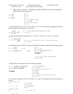 Laboratory Activity 3 - Polynomials and Partial Fraction Expansion - x ...