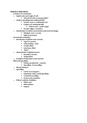 COMPREHENSIVE notes module 8: Human Impacts - Module 8: Human Impact ...