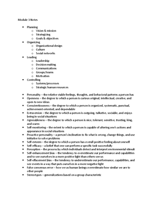 Module 12 Notes - Module 12 Notes: Communication in Organizations ...