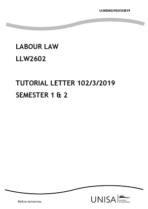 SA Labour Guide to Trade Unions - LABOUR LAW AND EMPLOYMENT MANUAL 2013 ...