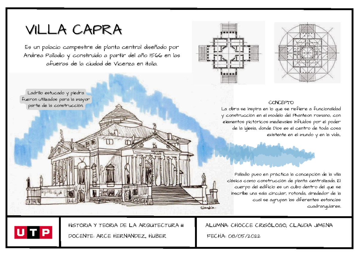 Villa Capra Floor Plan