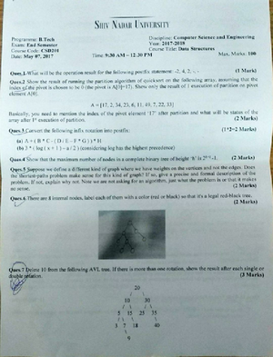 7225 Snusat Sample Paper - Comprehension Directions for question No 1 ...