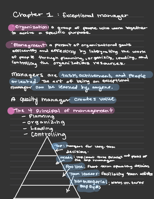 Chapter 16 Management - Chapter 16 Controlling for Effective ...