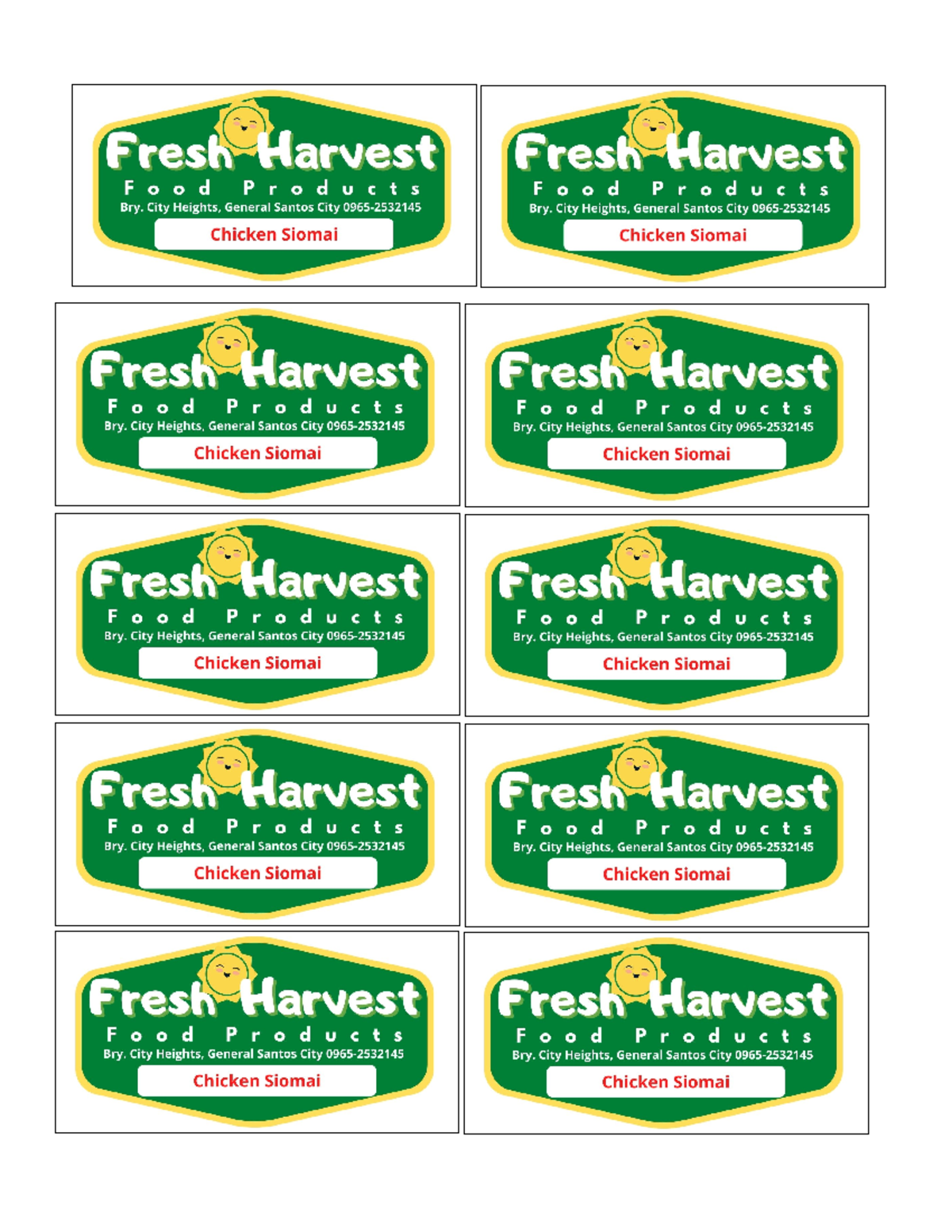 Food labels Just Trying - Business Administration - Studocu