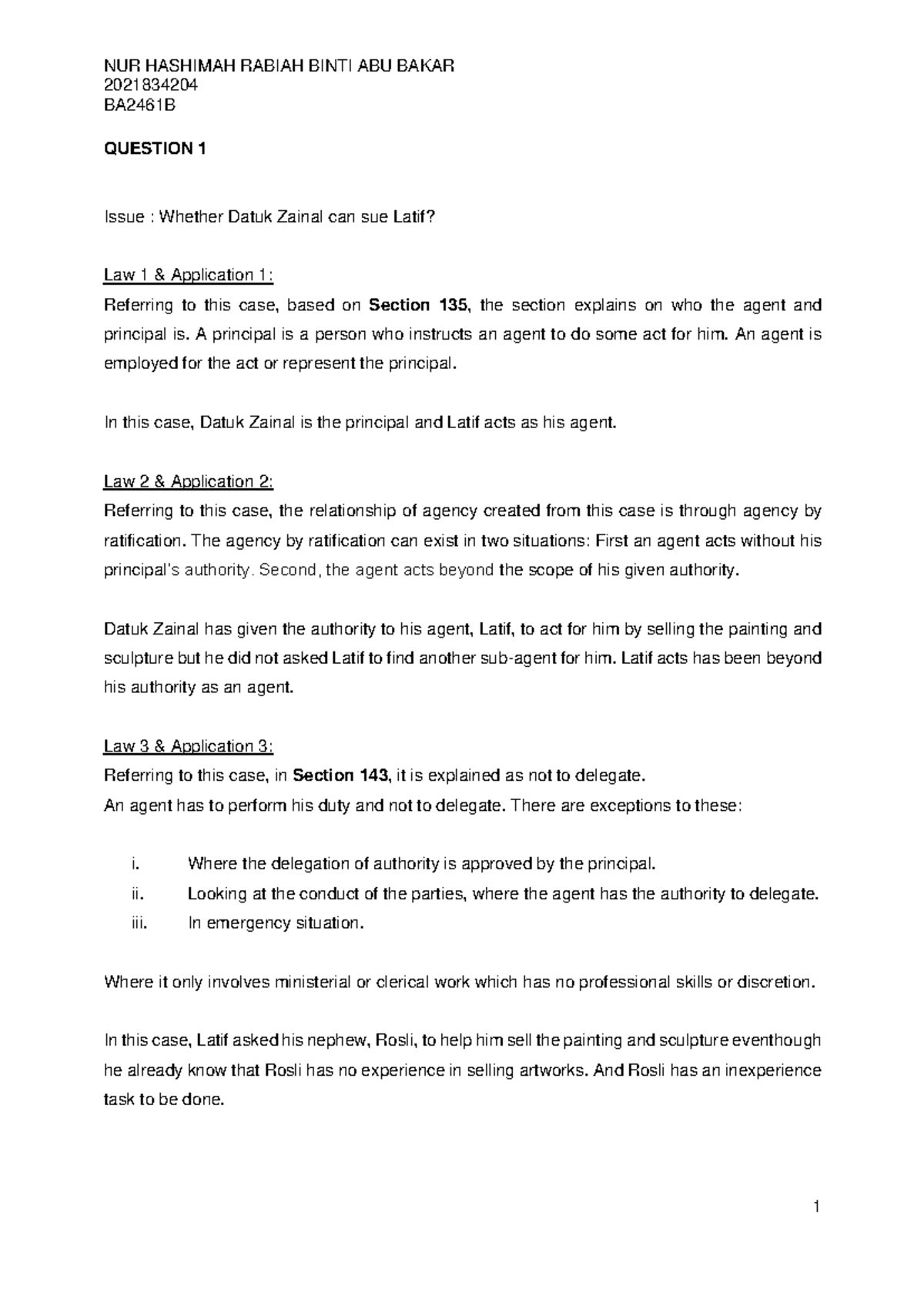 LAW Final All Answer Key For Law Subject And The Explanation About law-final-all-answer-key-for-law-subject-and-the-explanation-about