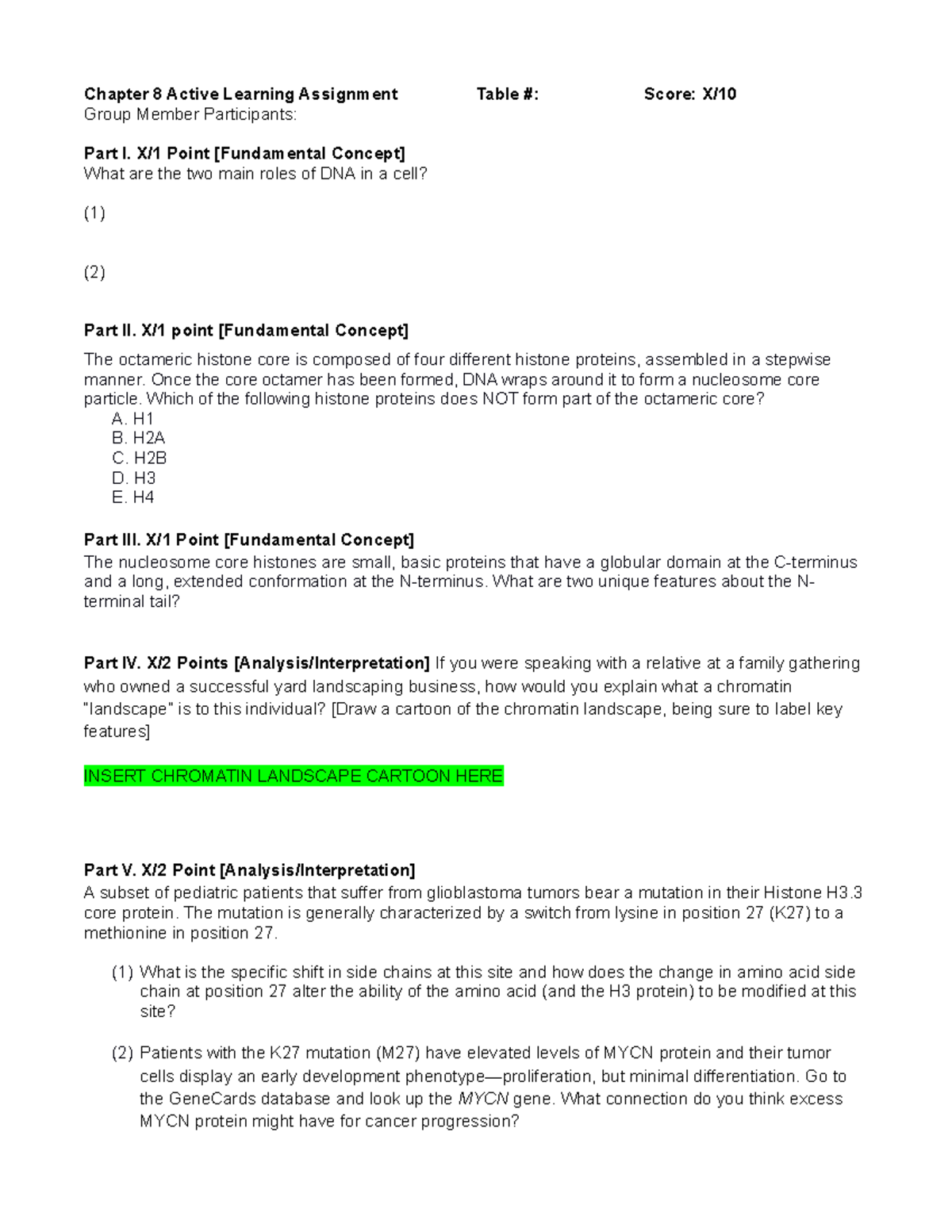 Chp8-ALA-Table# - This is an ALA for Dr. Darland. - Chapter 8 Active Learning Assignment Table ...