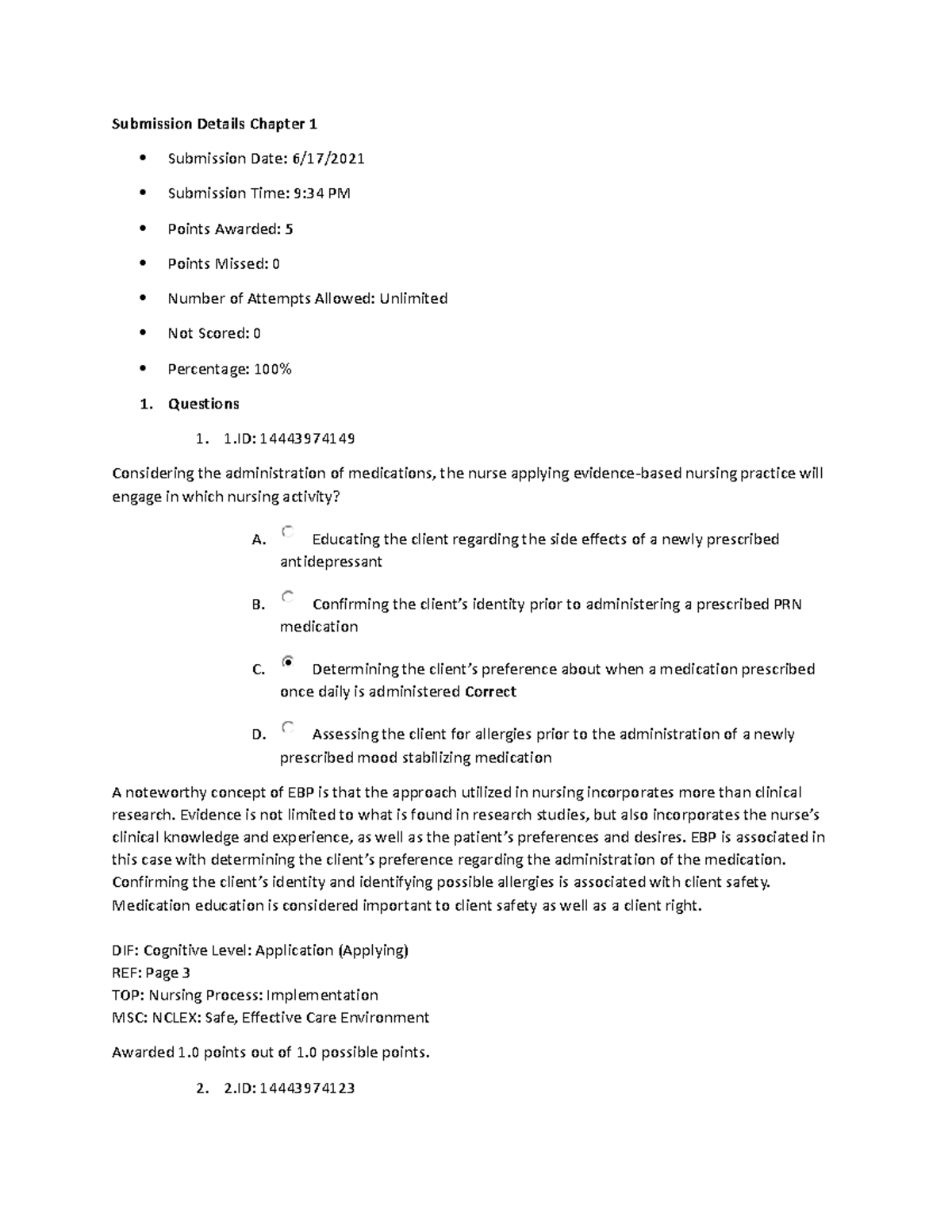 Psychiatric Nursing