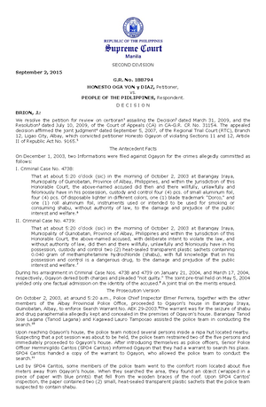 Contract contrary to law - Republic of the Philippines SUPREME COURT ...
