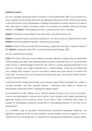 APM - GOOD - Set 1 Section b A) Mission statement - A mission statement ...