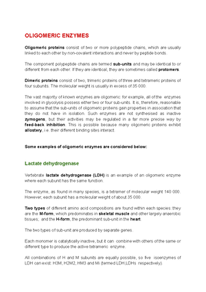 Units of enzyme activity - UNITS OF ENZYME ACTIVITY Enzymes are never ...