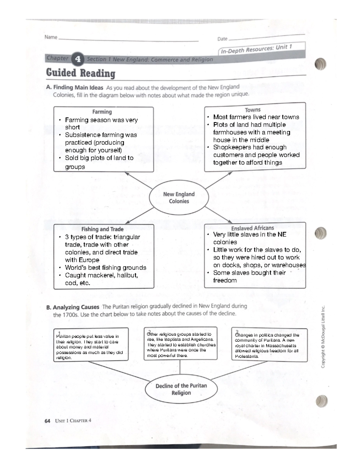 Stephanie Hebben - Guided Reading-Complete - Farming season was very ...