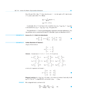 Advanced Engineering Mathematics (59) - from which we can determine the ...