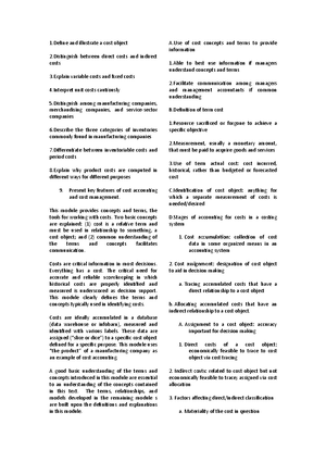 CVP Analysis Reviewer - CVP ANALYSIS REVIEWER I. Basic Cost-Volume ...