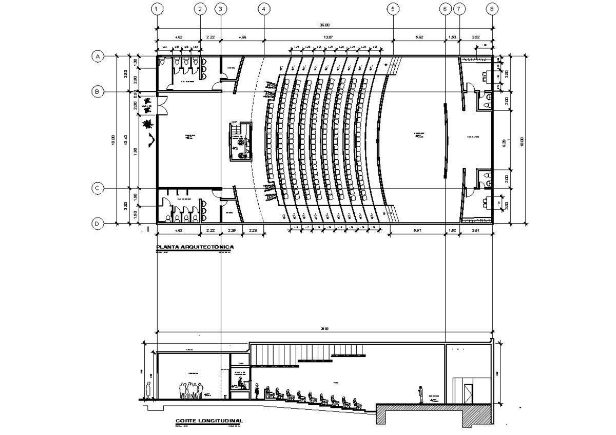 Auditorio BIEN - Plano de planta-Model - NPT NPT NPT NPT NPT NPT NPT ...