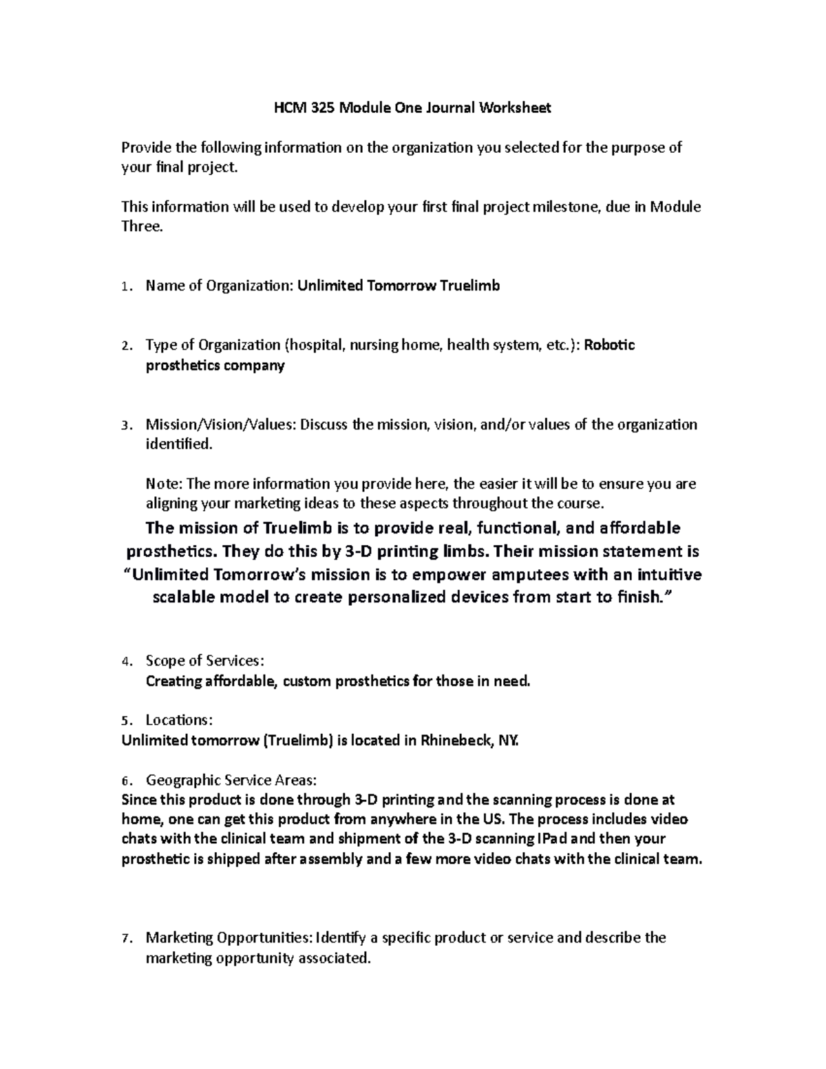 HCM 325 Module One Journal Worksheet - HCM 325 Module One Journal ...
