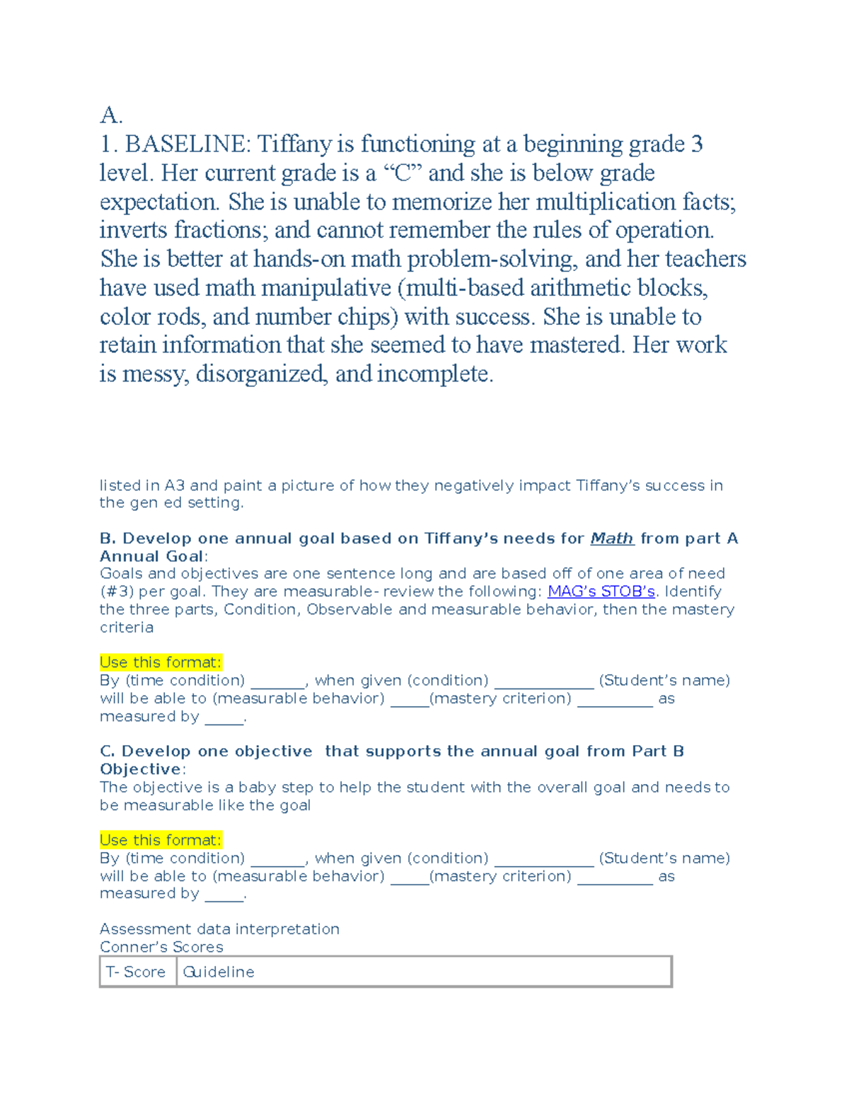 A5 complete 3 Behavioral Management and Intervention – EFV2 - A. 1 ...