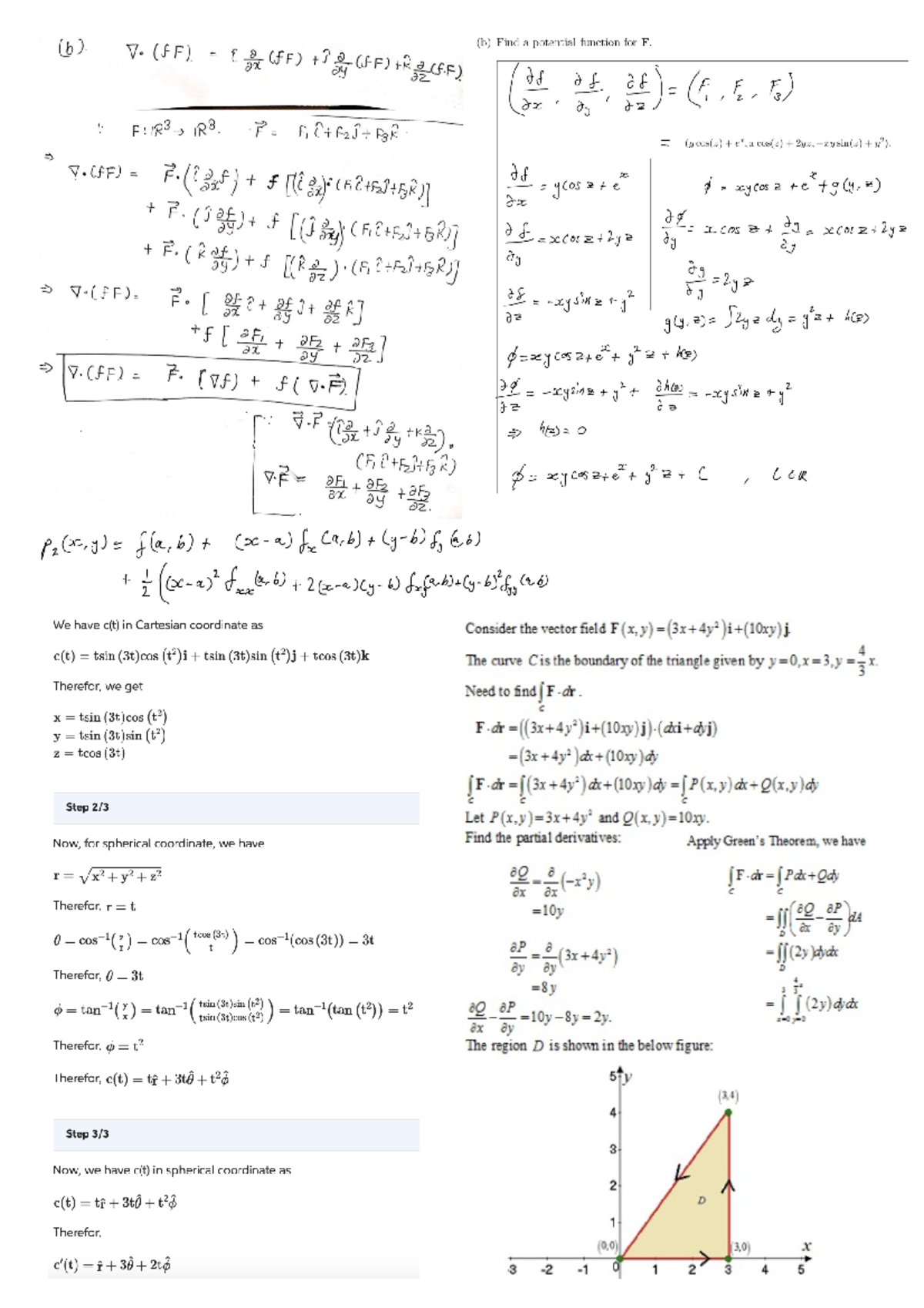 Cheat Sheet v2 - MAST20009 - Studocu