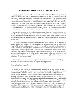 SAKS Adultos - Test de Frases incompletas - Muestra del Test (No ...