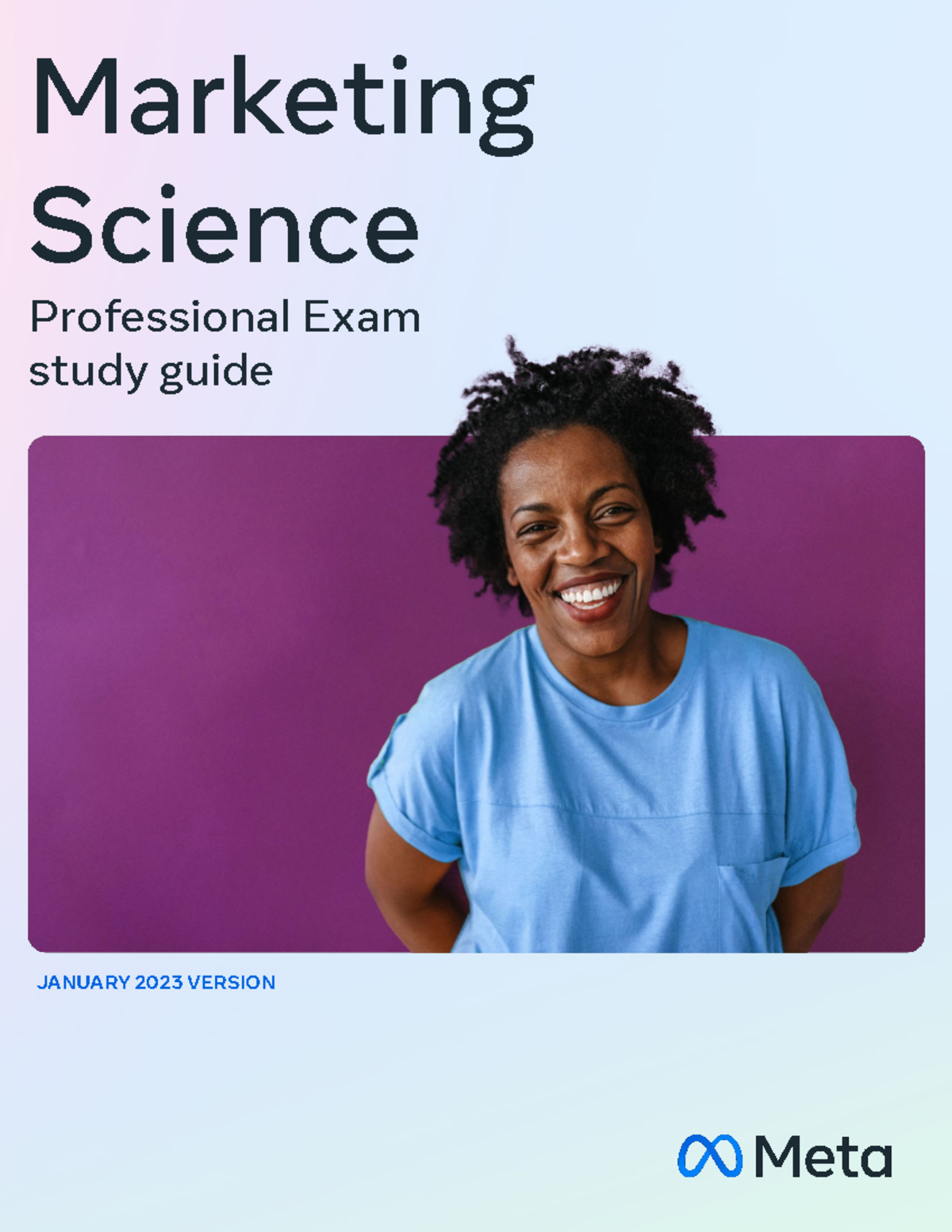 Marketing Science Study Guide - Marketing Science JANUARY 2023 VERSION ...