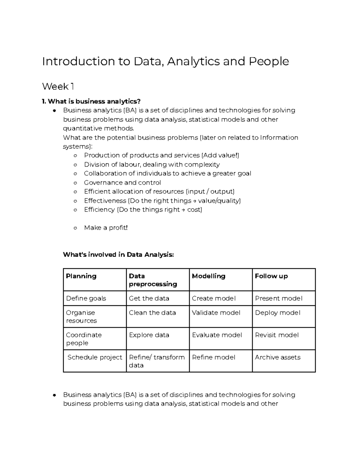 Business Analytics and Applied Finance - Introduction to Data ...